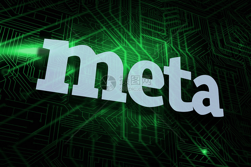 Meta对抗绿色和黑电路板高清图片下载-正版图片322071340-摄图网