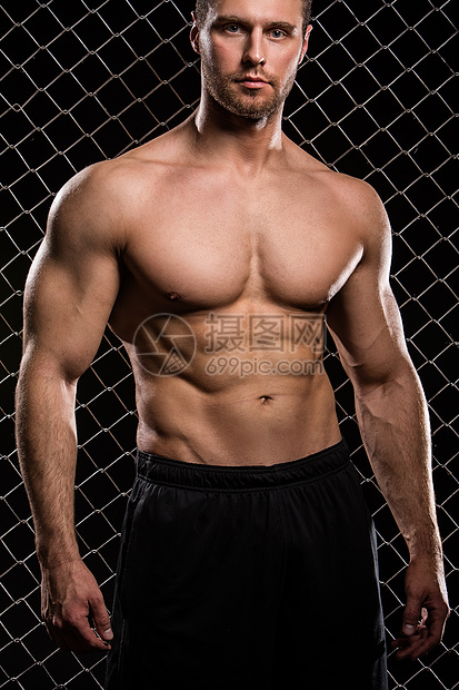 健壮 美丽 强壮的男人和肌肉裤子工作室膀子健美运动员训练男生腹肌腹部男性高清图片下载-正版图片322157732-摄图网