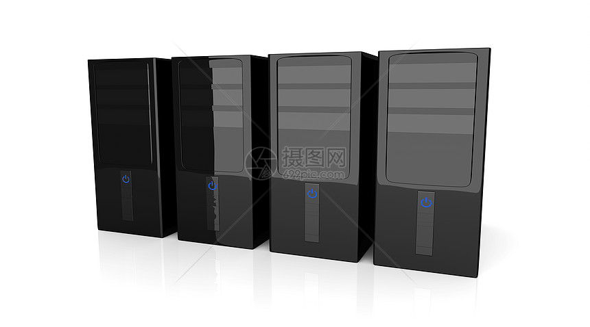 桌上型电脑机器商业电子插图工作站技术硬件桌面计算机盒子高清图片下载-正版图片322175042-摄图网