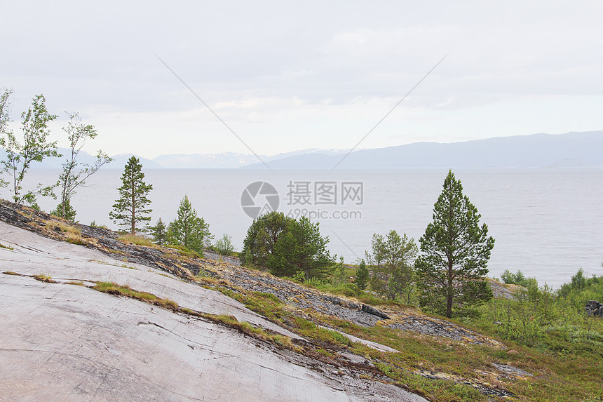 挪威挪威公园博物馆景观天空公园美化阿尔塔峡湾石头苔藓苔原高清图片下载-正版图片322178478-摄图网