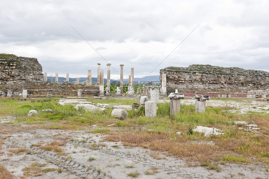 Magnesia的废墟外观地方历史建筑学建筑火鸡纪念碑建筑物背景地标高清图片下载-正版图片322231207-摄图网