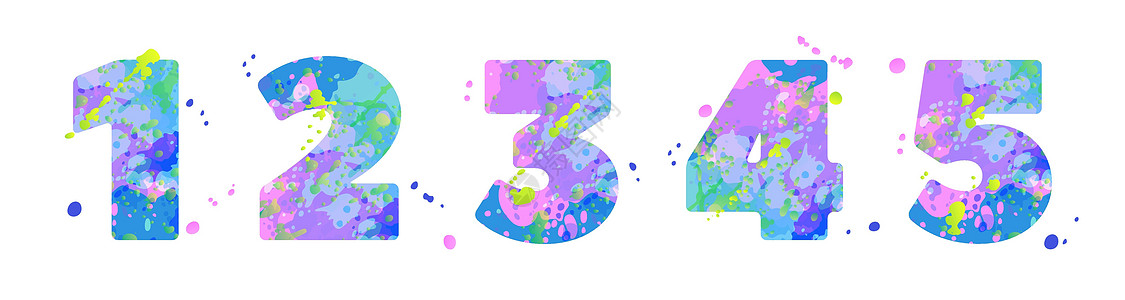 12345数字图片_12345数字素材_12345数字高清图片_摄图网图片下载