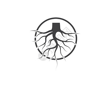 树根插画_树根卡通_树根插图_手绘_板绘_摄图网