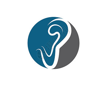 听力标志模板矢量图标设计插画图片下载-正版图片402312471-摄图网