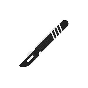 医用手术刀矢量图标医院插画图片下载-正版图片402324225-摄图网