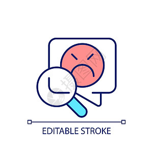 差评插画_差评卡通_差评插图_手绘_板绘_摄图网