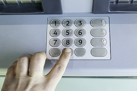 银行墙上的atm取款机高清图片下载-正版图片503333849-摄图网