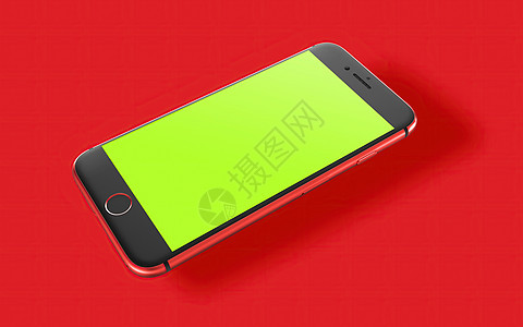 苹果iPhone7红色特别版高清图片下载-正版图片504208666-摄图网