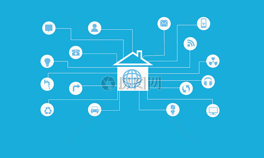 智能网关家居生活图片素材-正版创意图片400058514-摄图网