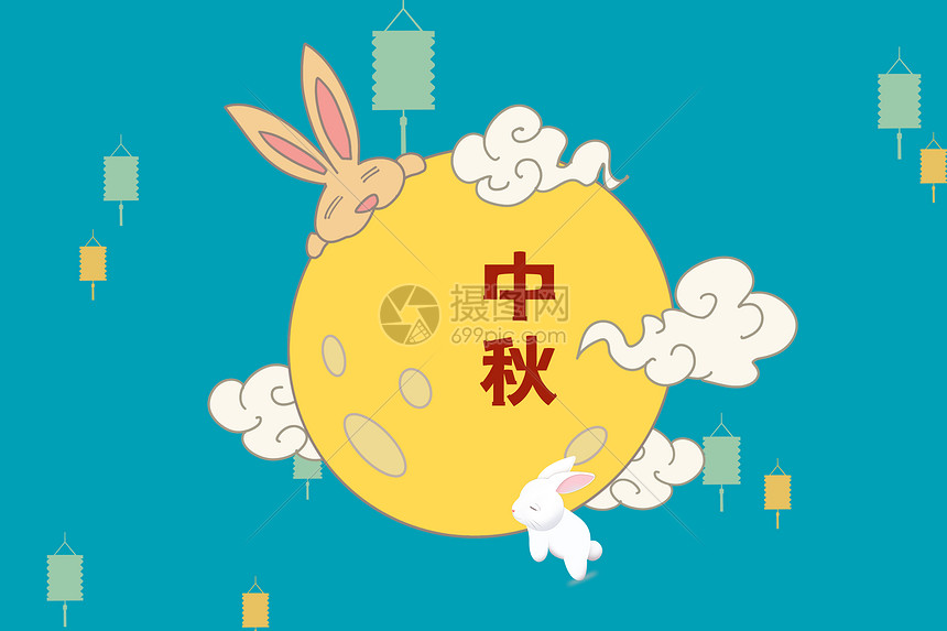中秋月圆图片素材-正版创意图片400060403-摄图网