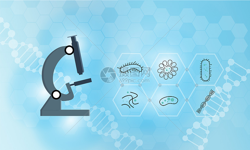 显微镜下的细菌研究图片素材-正版创意图片400073707-摄图网
