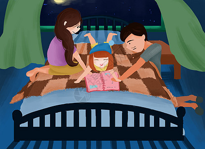 家庭教育插画图片下载-正版图片400080020-摄图网