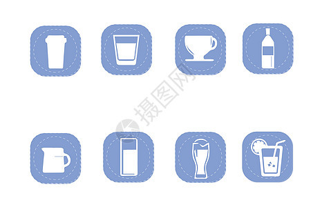 饮品饮料图标icon插画图片下载-正版图片400263545-摄图网
