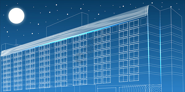 城市建筑线条图片素材-正版创意图片400137127-摄图网