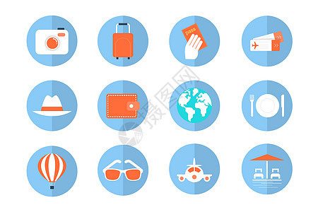 旅行休闲图标icon插画图片下载-正版图片400129746-摄图网