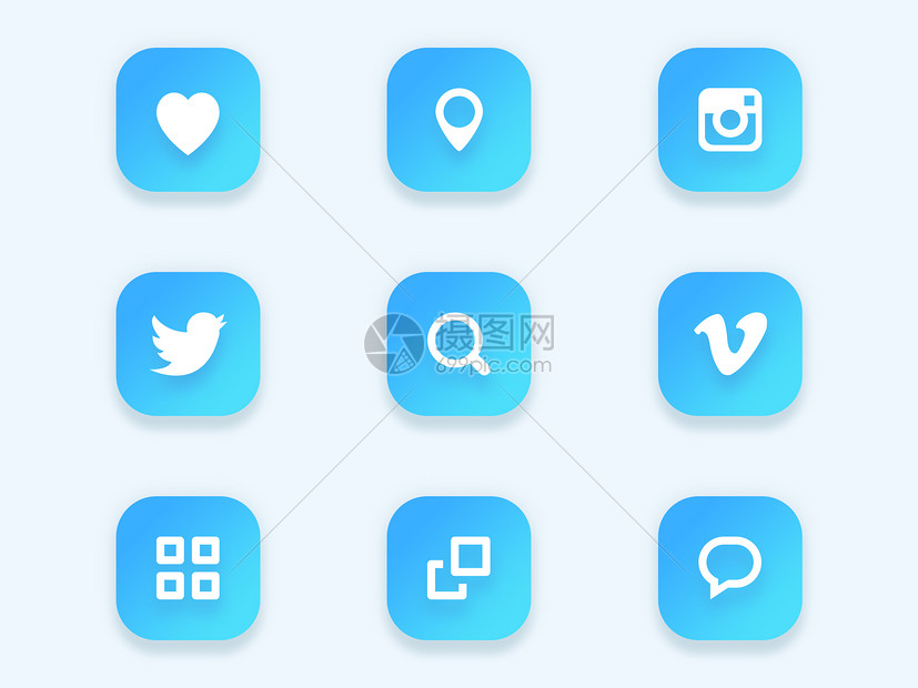 icon图标插画图片下载-正版图片400165018-摄图网