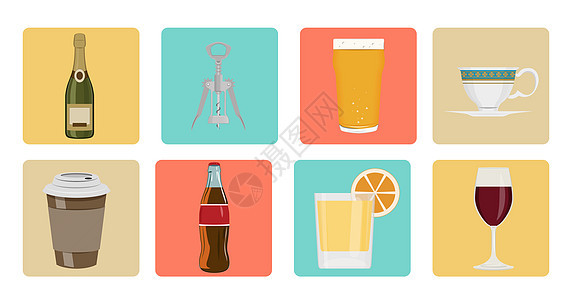 饮料冷饮图标icon插画图片下载-正版图片400114697-摄图网