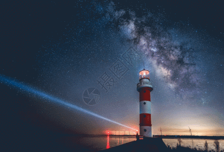 灯塔。gif图片-灯塔。动态图-灯塔。gif格式下载-摄图网
