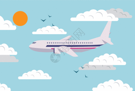 飞机动图-飞机gif图片-飞机动图图片下载-摄图网