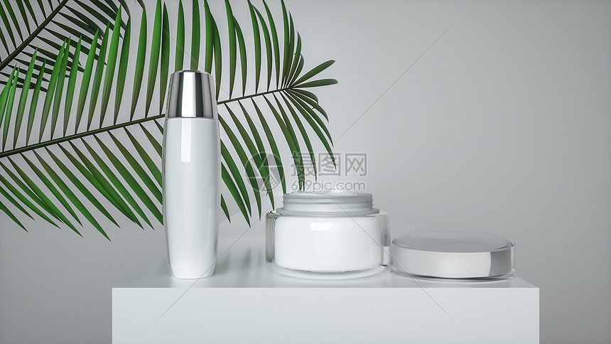 化妆品样机展示图片素材 正版创意图片401254888 摄图网
