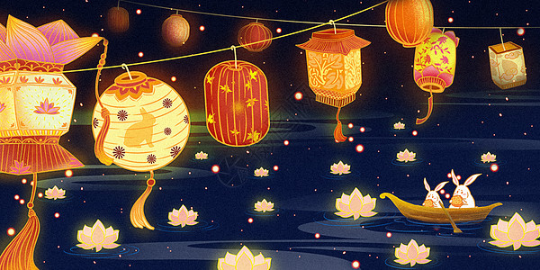 中秋花灯图片_中秋花灯素材_中秋花灯高清图片_摄图网图片下载