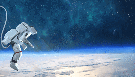 神舟十二号发射成功GIF动图图片-正版gif素材401939794-摄图网