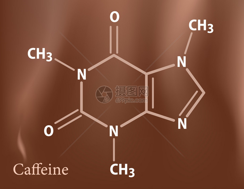 咖啡因配方插画图片下载-正版图片402197799-摄图网