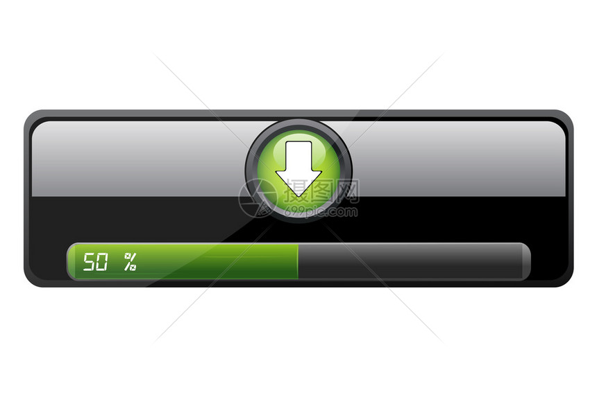 白色背景下载栏的插图infot插画图片下载-正版图片402199765-摄图网