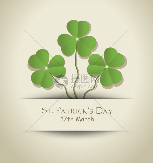 圣帕特里克日Sham插画图片下载-正版图片402208149-摄图网
