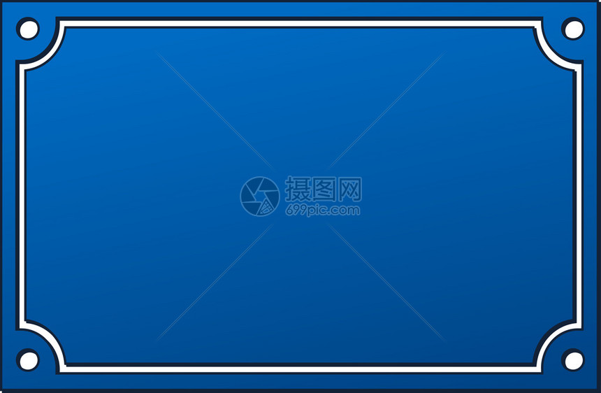 白色背景上蓝色空白符号的矢量插图插画图片下载-正版图片402251545-摄图网