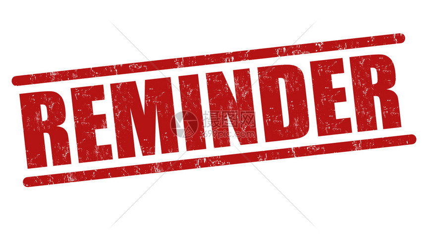 白色背景矢量图示上的提醒插画图片下载-正版图片402263003-摄图网