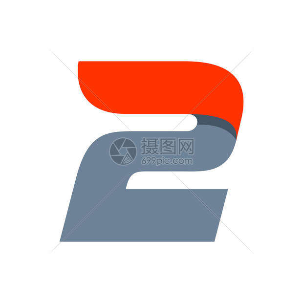 用于应用程序或企业标识的2号插画图片下载-正版图片402280031-摄图网