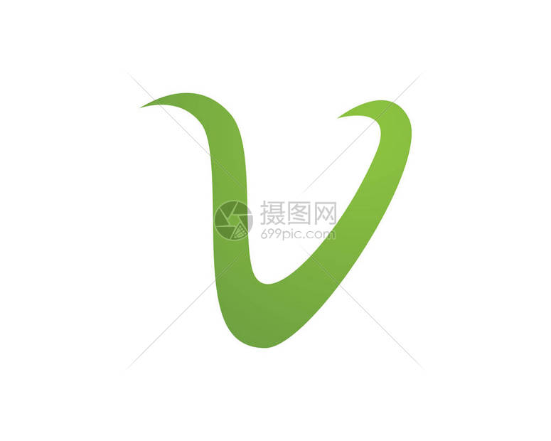 V字母Log插画图片下载-正版图片402326770-摄图网