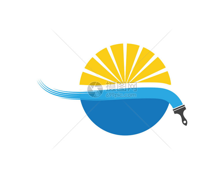 绘画Lologo模板矢量插画图片下载-正版图片402355986-摄图网