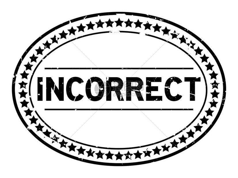 白色背景的Grunge黑色不正确单词Ova插画图片下载-正版图片402365509-摄图网