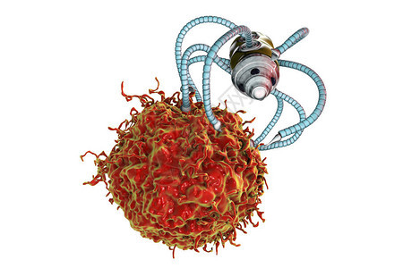 Nanocot攻击细菌纳米技术医学概念3D插图纳米尺寸的机器人为治图片素材-正版创意图片402374496-摄图网
