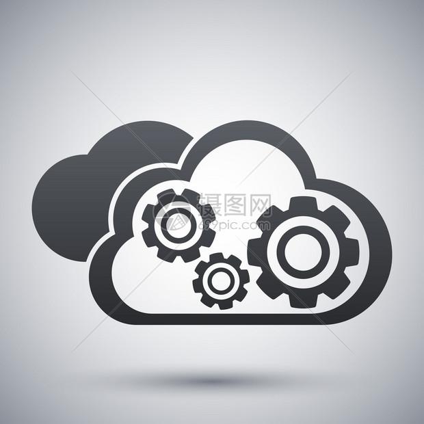 矢量云计算图标插画图片下载-正版图片402406632-摄图网