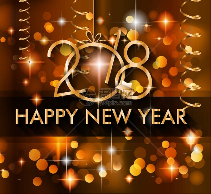 新年快乐背景插画图片下载-正版图片402410648-摄图网