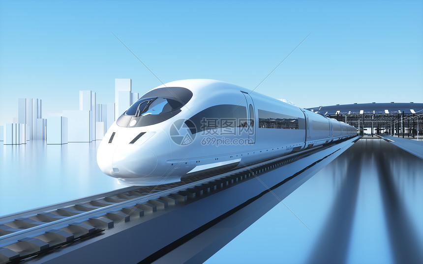 高铁运输建模图片素材-正版创意图片402419514-摄图网