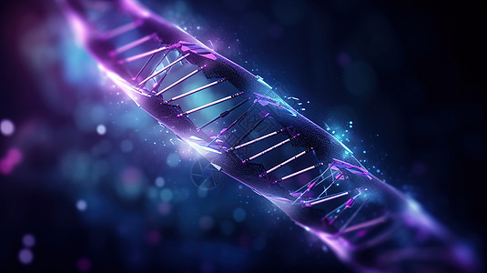 3D蓝色DNA绘画图片素材-正版创意图片402449608-摄图网