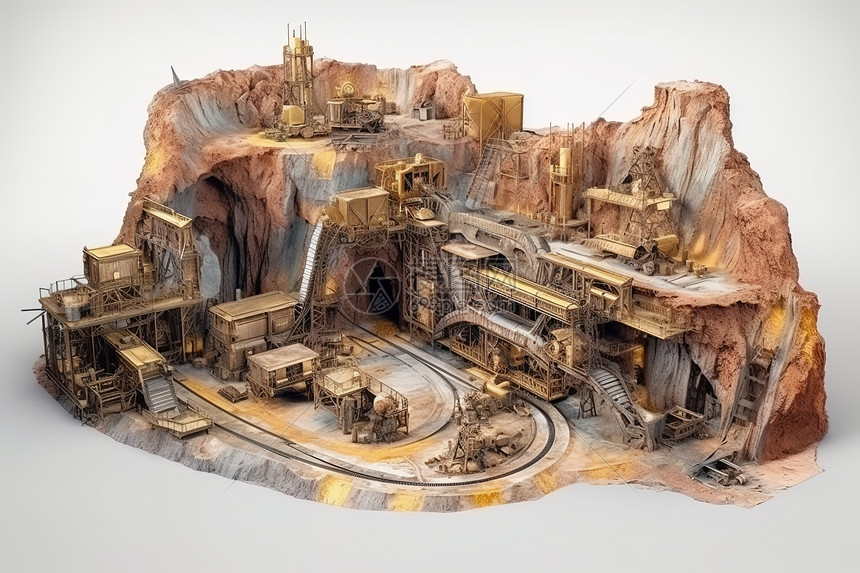 轨道火车模型插画图片下载-正版图片402451267-摄图网