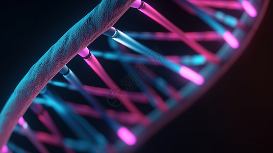 黑色DNA模型数字艺术图片素材-正版创意图片402453412-摄图网