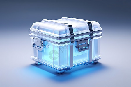 科技感宝箱UI图标插画图片下载-正版图片402496728-摄图网