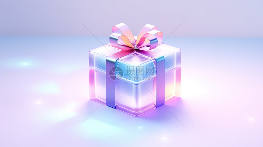 明发光礼盒Ul设计插画图片下载-正版图片402508555-摄图网