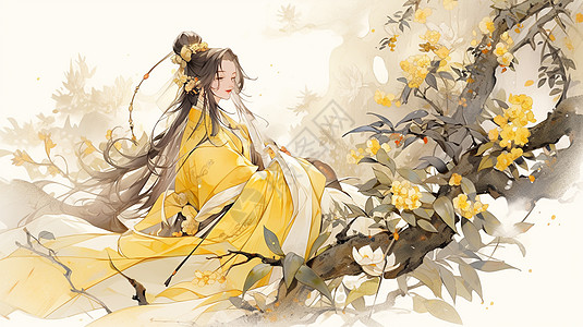 古风黄色背景图片_古风黄色背景素材_古风黄色背景高清图片_摄图网图片下载