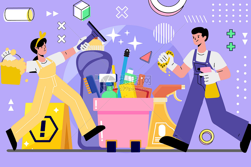 世界卫生日清洁卫生插画图片下载-正版图片402559254-摄图网