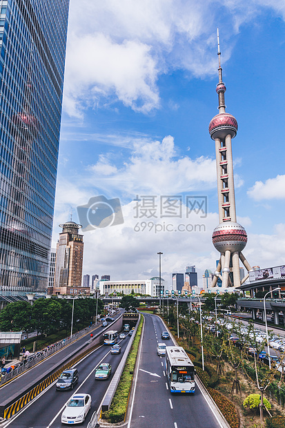 浦东陆家嘴东方明珠高清图片下载-正版图片500128998-摄图网
