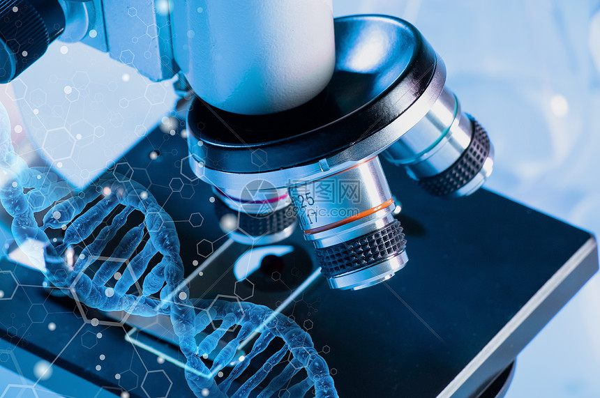 科技感显微镜研究图片素材-正版创意图片500327248-摄图网