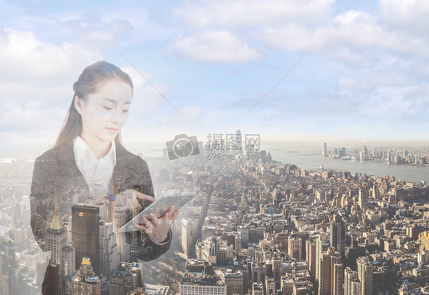 人物双重效果图片素材-正版创意图片500485123-摄图网