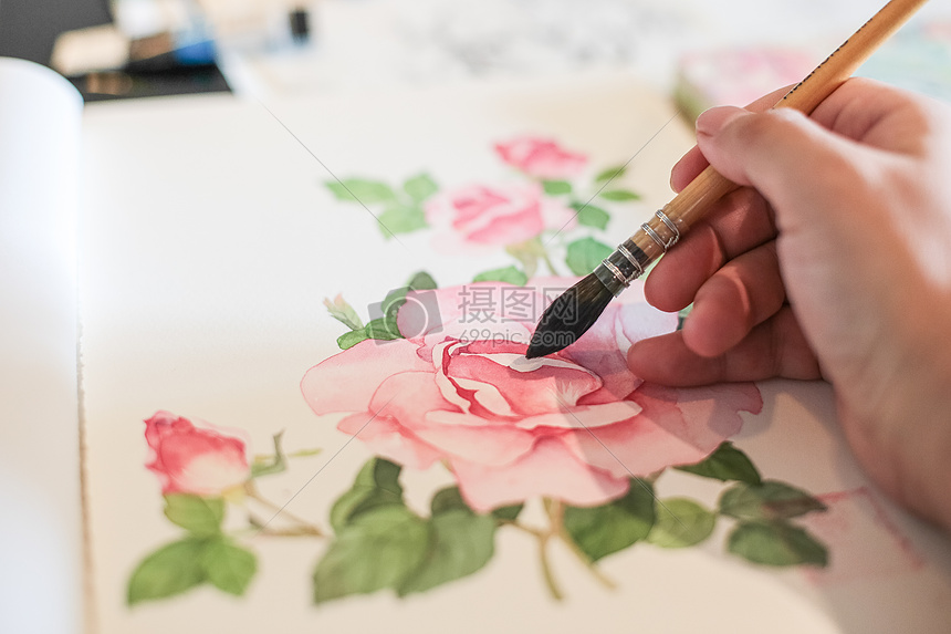 绘画高清图片下载-正版图片500522540-摄图网